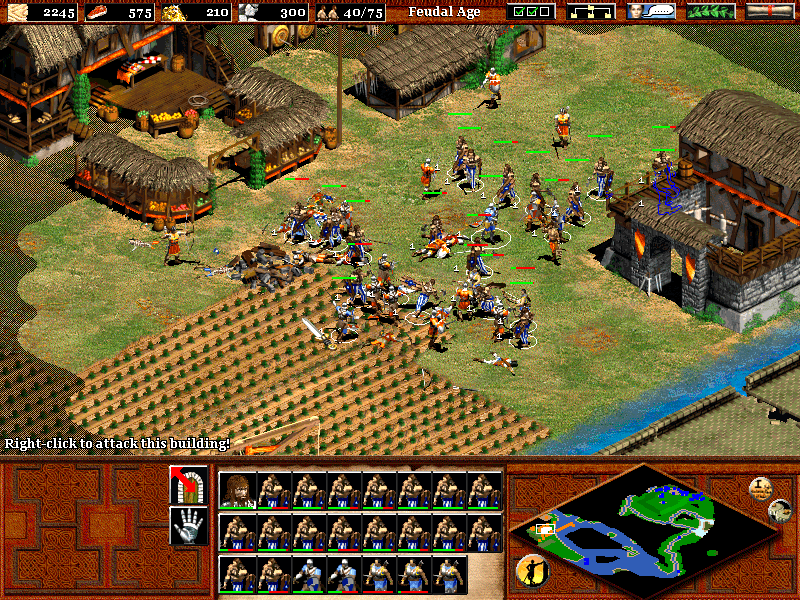 Screenshot of Age of Empires II: The Age of Kings (Windows, 1999 ...