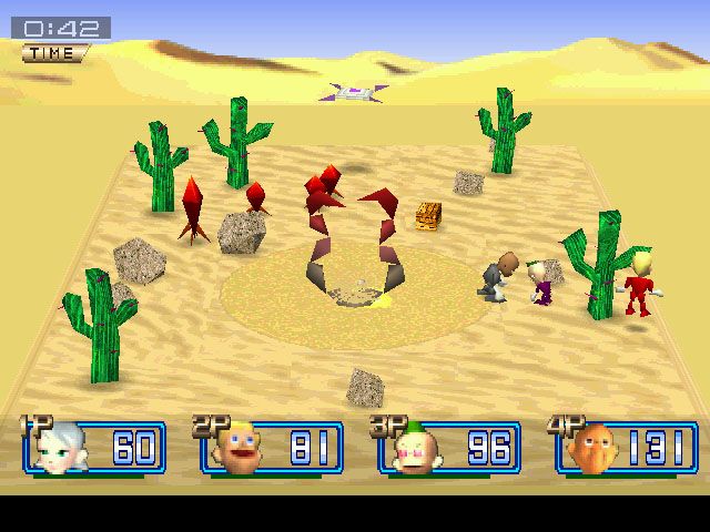 Screenshot of Poy Poy 2 (PlayStation, 1998) - MobyGames