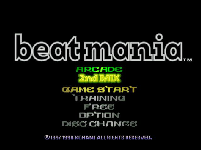 Screenshot of beatmania (PlayStation, 1998) - MobyGames