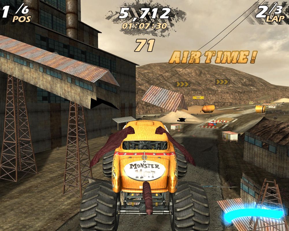 Screenshot of Monster Jam (Windows, 2007) - MobyGames
