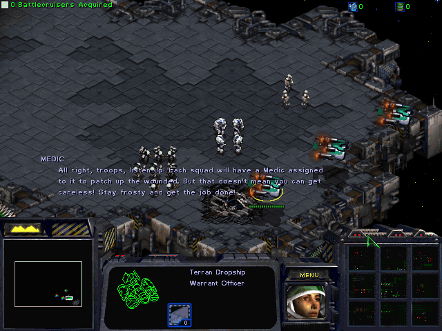 Screenshot of StarCraft: Brood War (Windows, 1998) - MobyGames