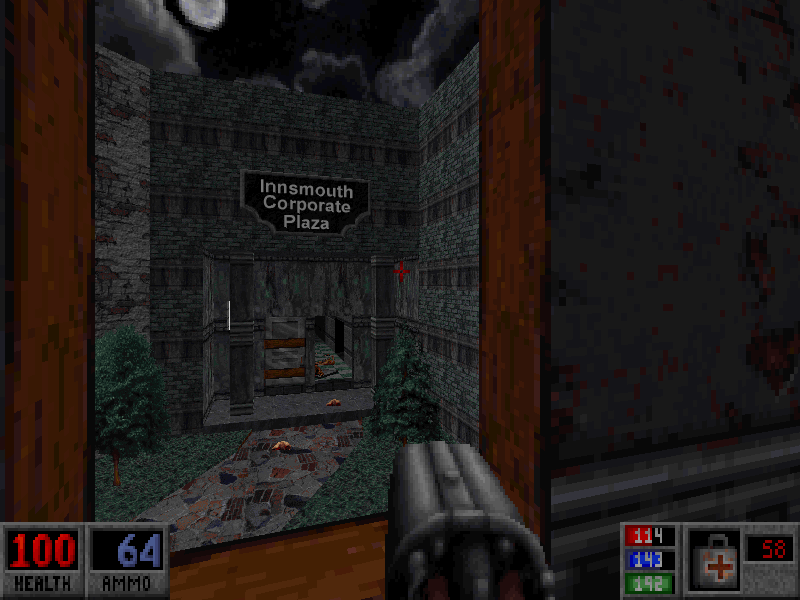 Screenshot of Blood (DOS, 1997) - MobyGames