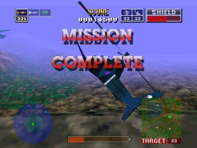 Screenshot of Chopper Attack (Nintendo 64, 1997) - MobyGames