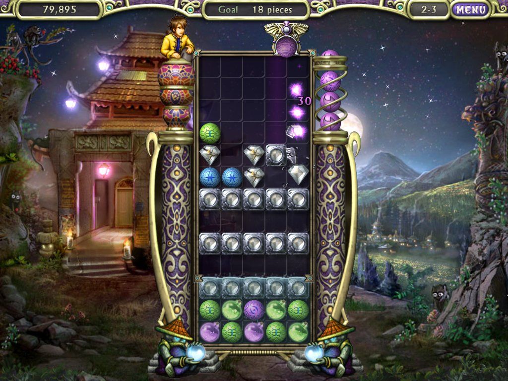 Screenshot of ZenGems (Windows, 2007) - MobyGames