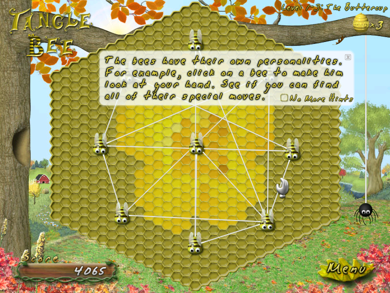Screenshot of Tangle Bee (Windows, 2006) - MobyGames