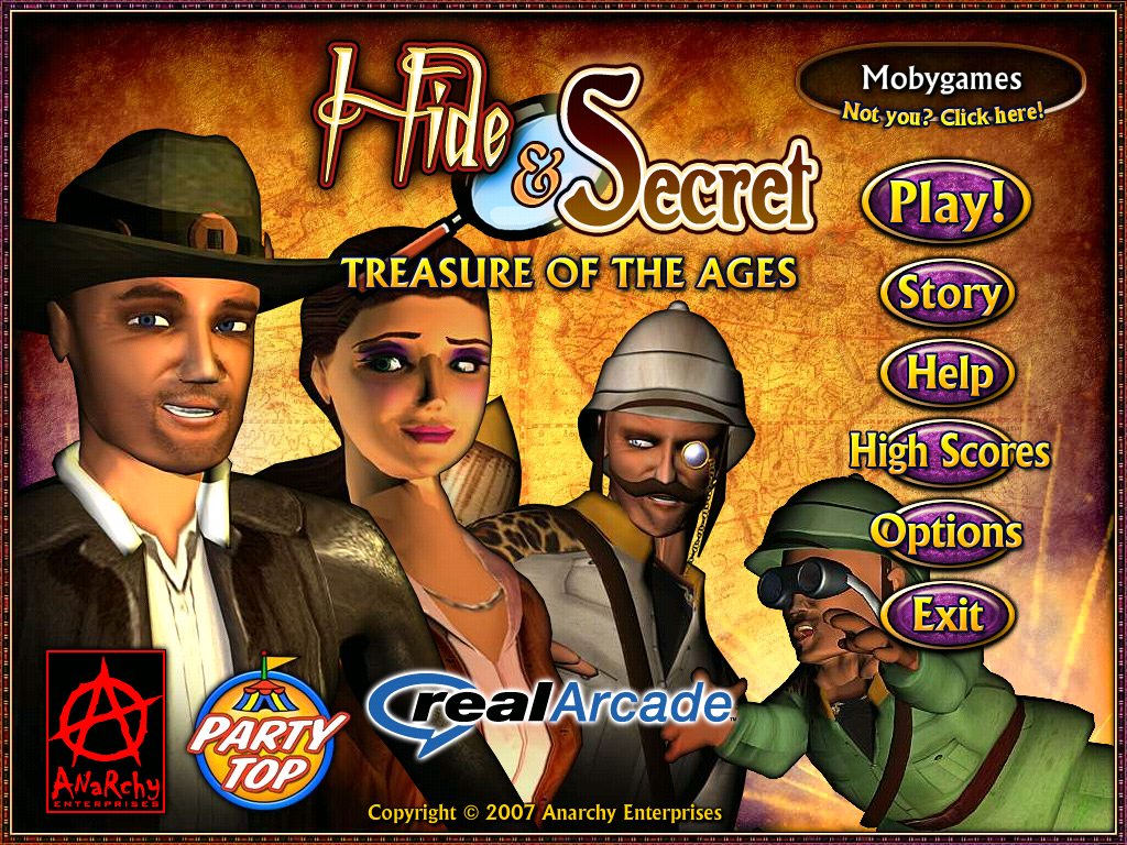 Screenshot of Hide & Secret: Treasure of the Ages (Windows, 2007 ...