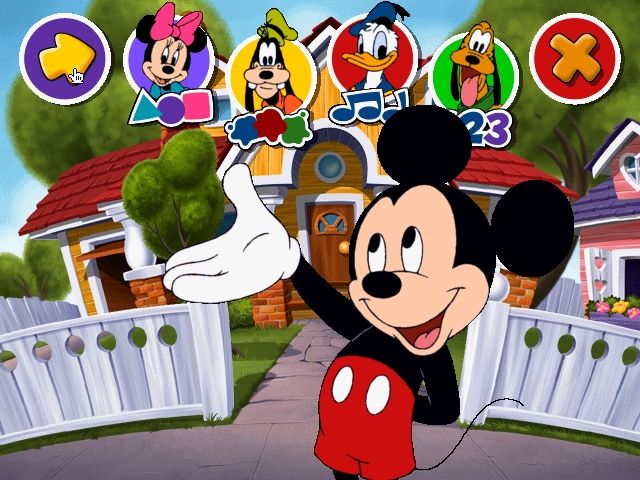 Screenshot of Disney's Mickey Mouse Toddler (Windows, 2000) - MobyGames