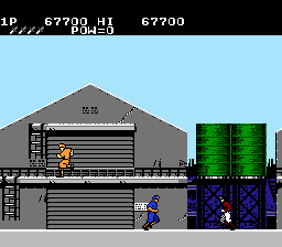 Screenshot of Rush'n Attack (NES, 1985) - MobyGames
