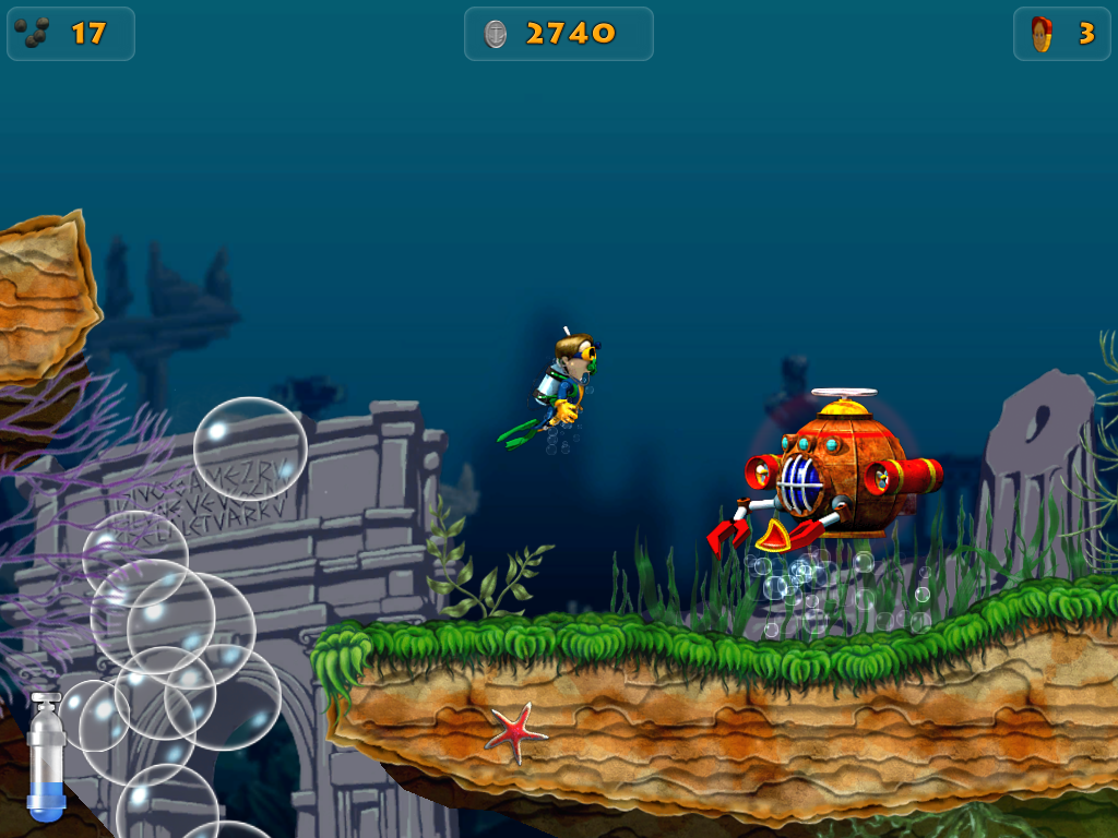 Screenshot of Kenny’s Adventure: In search of family treasures (Windows ...