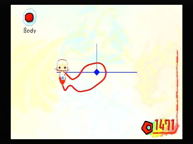 Screenshot of Magic Pengel: The Quest for Color (PlayStation 2, 2002 ...