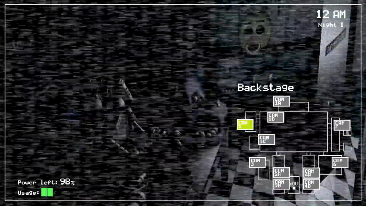 Screenshot of Five Nights at Freddy's (PlayStation 4, 2014) - MobyGames