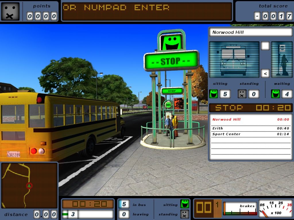 Screenshot of Bus Driver (Windows, 2007) - MobyGames
