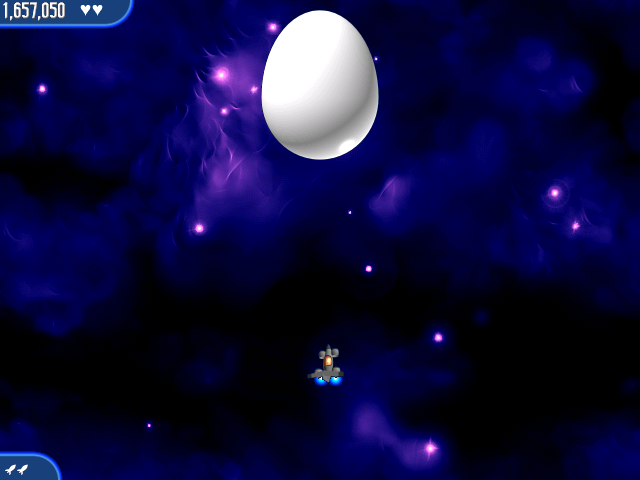 Screenshot of Chicken Invaders: The Next Wave (Windows, 2002) - MobyGames