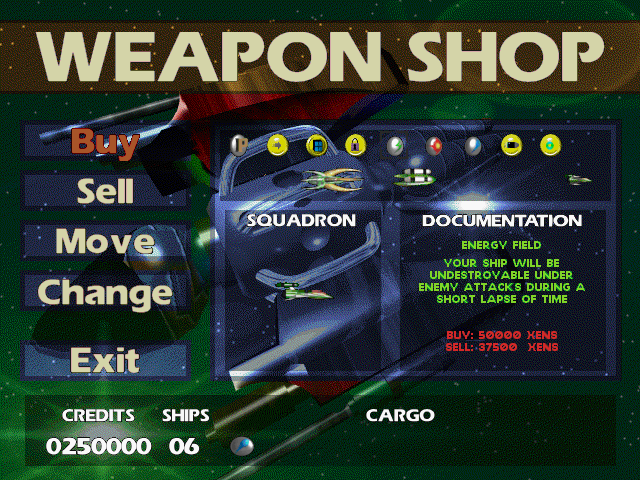 Screenshot of Firewind (DOS, 1996) - MobyGames