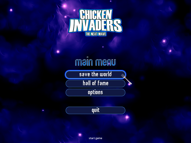 Screenshot of Chicken Invaders: The Next Wave (Windows, 2002) - MobyGames