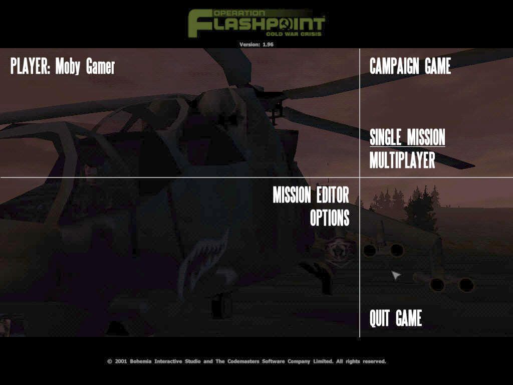 Operation Flashpoint: Gold Upgrade screenshots - MobyGames