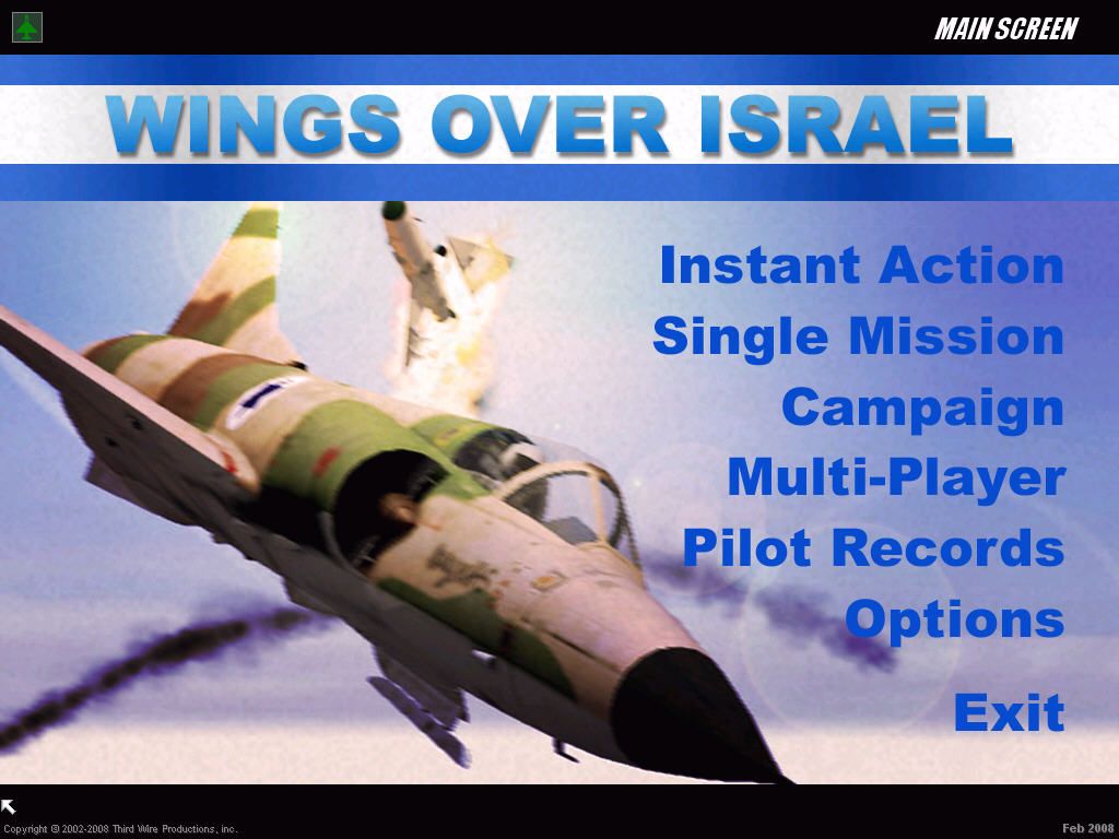 Wings over Israel screenshots - MobyGames