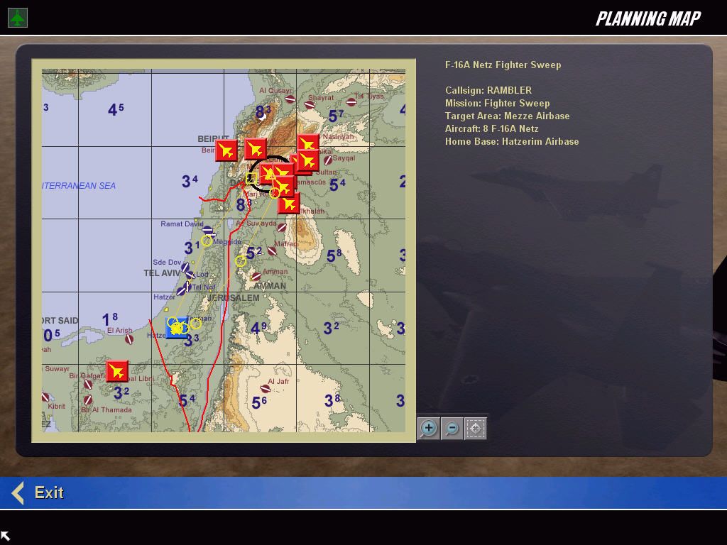 Screenshot of Wings over Israel (Windows, 2008) - MobyGames