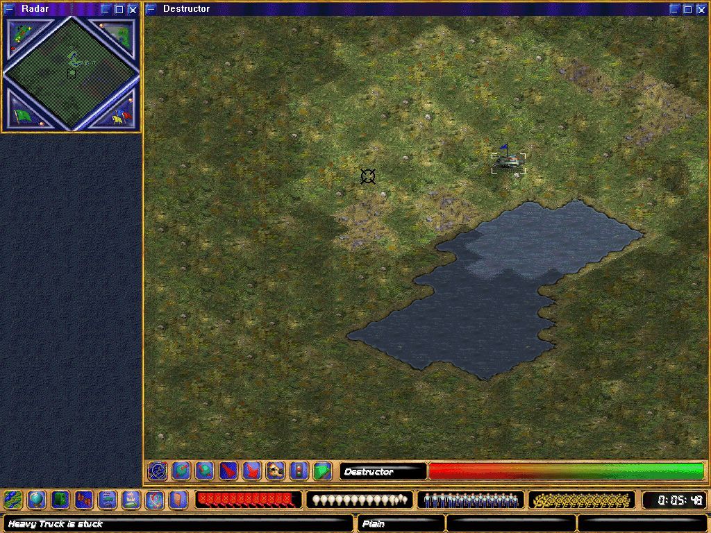 Screenshot of Enemy Nations (Windows, 1996) - MobyGames