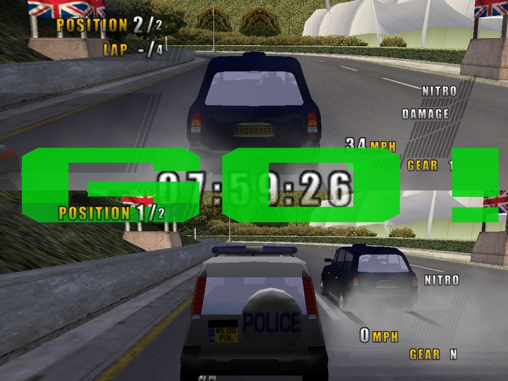 Screenshot of London Racer II (Windows, 2002) - MobyGames