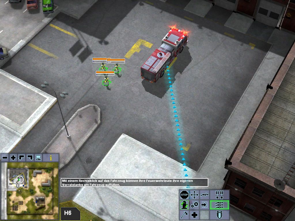 Screenshot of Firefighter Command: Raging Inferno (Windows, 2004) - MobyGames