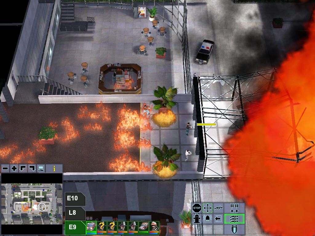 Screenshot of Firefighter Command: Raging Inferno (Windows, 2004 ...