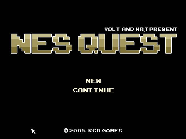 Screenshot of NES Quest (Windows, 2008) - MobyGames