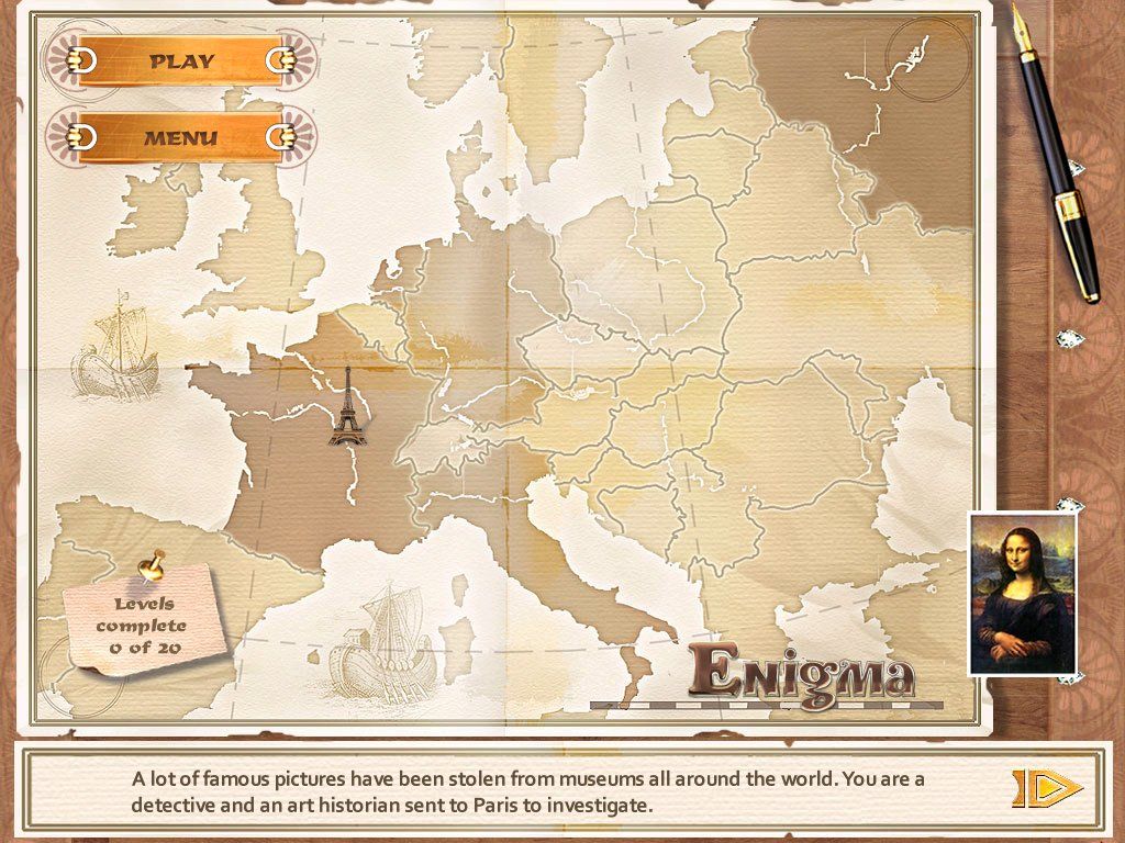 Screenshot of Enigma (Windows, 2008) - MobyGames