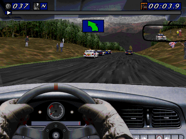 Screenshot of Rally Championship: International Off-Road Racing (DOS ...