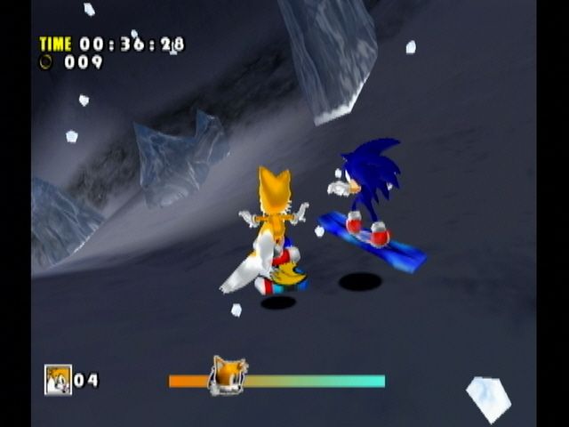 Screenshot of Sonic Adventure DX (Director's Cut) (GameCube, 2003 ...