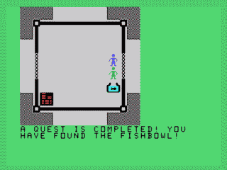 Screenshot of Tunnels of Doom (TI-99/4A, 1982) - MobyGames