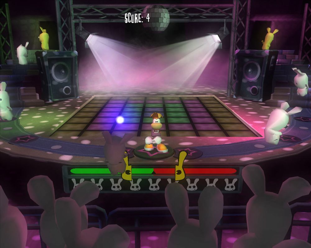 Screenshot of Rayman: Raving Rabbids (Windows, 2006) - MobyGames