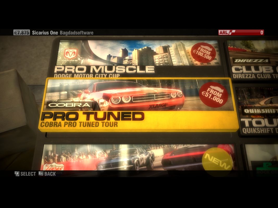 Screenshot of GRID (Windows, 2008) - MobyGames