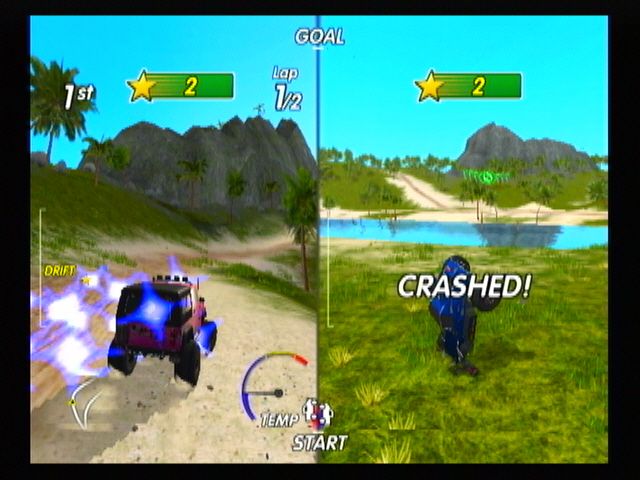 Screenshot of Excite Truck (Wii, 2006) - MobyGames