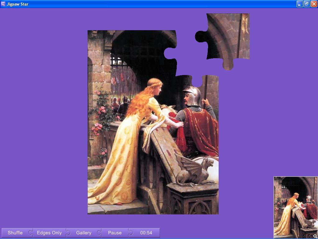 Screenshot of Jigsaw Star: Mixed Jigsaw Puzzles (Windows, 2008) - MobyGames