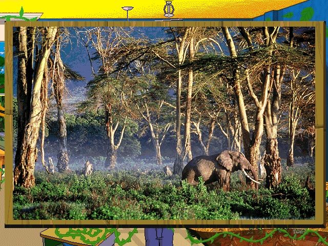 Screenshot of Scholastic's The Magic School Bus Explores the Rainforest ...