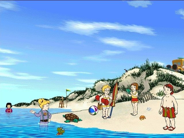 Screenshot of Scholastic's The Magic School Bus Explores the Ocean ...