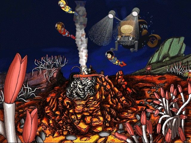 Screenshot of Scholastic's The Magic School Bus Explores the Ocean ...