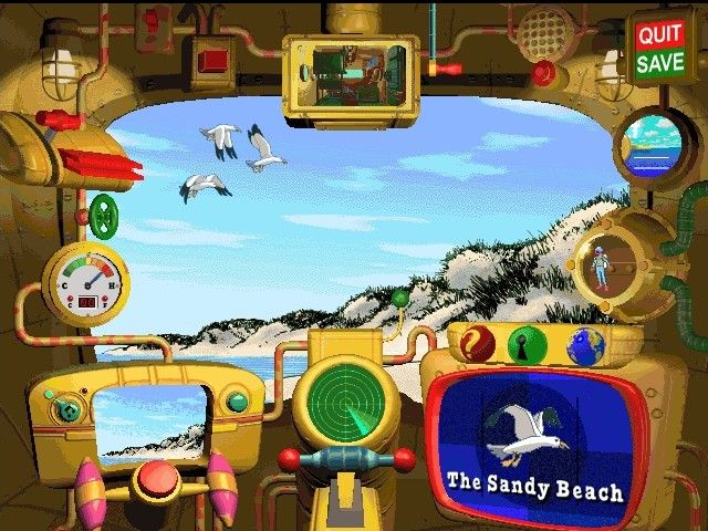 Screenshot of Scholastic's The Magic School Bus Explores the Ocean ...