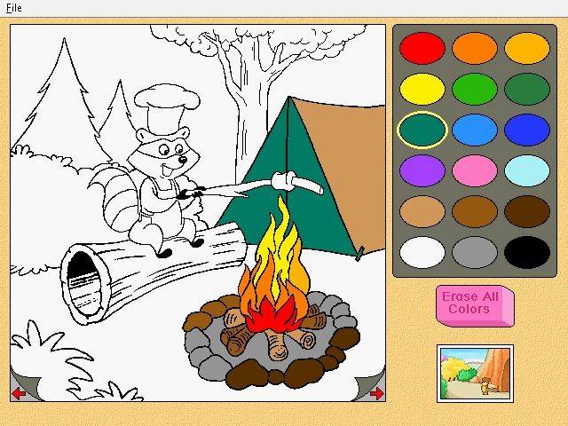 Screenshot of Reader Rabbit's Kindergarten (Windows, 1997) - MobyGames