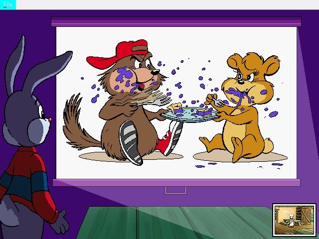 Screenshot of Reader Rabbit's Kindergarten (Windows, 1997) - MobyGames