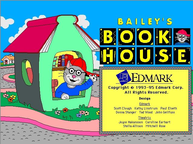 Screenshot of Bailey's Book House (Windows, 1993) - MobyGames