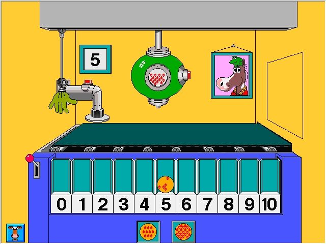 Screenshot of Millie's Math House (Windows, 1992) - MobyGames