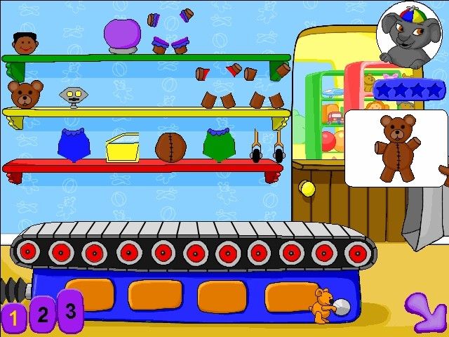 Screenshot of JumpStart Pre-K (Windows, 1996) - MobyGames