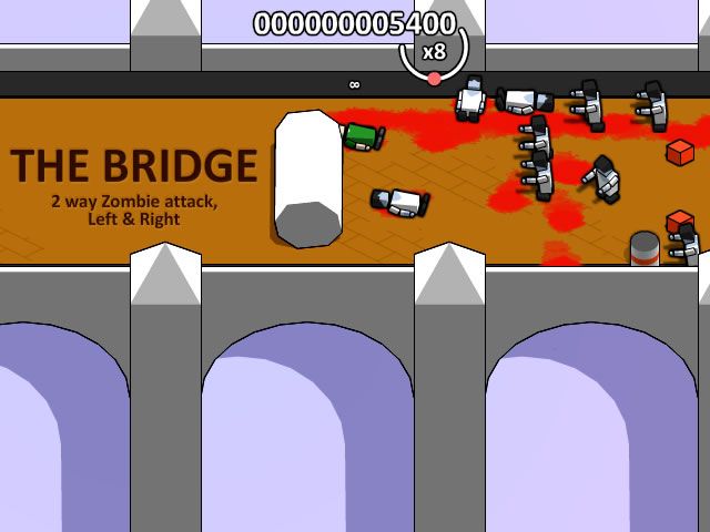 Screenshot of Boxhead: The Rooms (Browser, 2006) - MobyGames