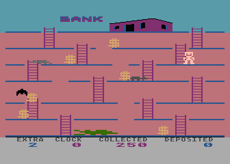 Screenshot of Gold Mine (Atari 8-bit, 1983) - MobyGames