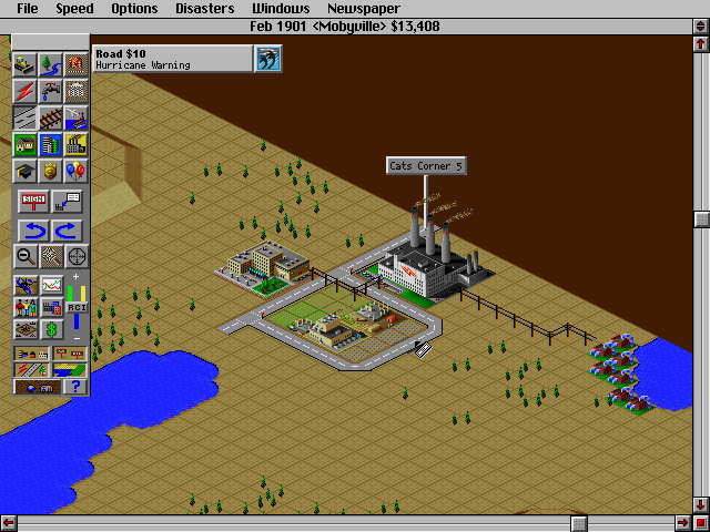 Screenshot of SimCity 2000 (DOS, 1993) - MobyGames
