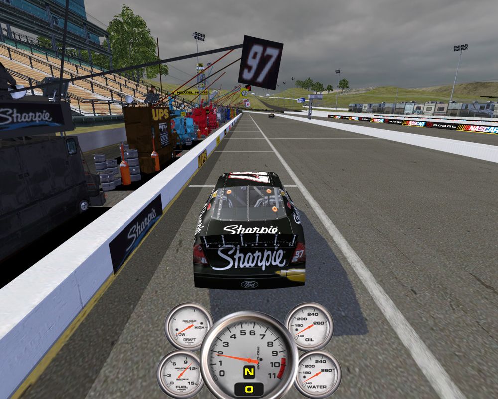 Screenshot of NASCAR SimRacing (Windows, 2005) - MobyGames