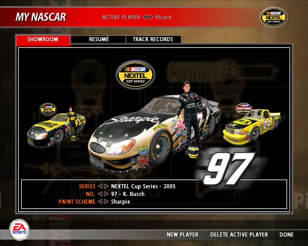 Screenshot of NASCAR SimRacing (Windows, 2005) - MobyGames