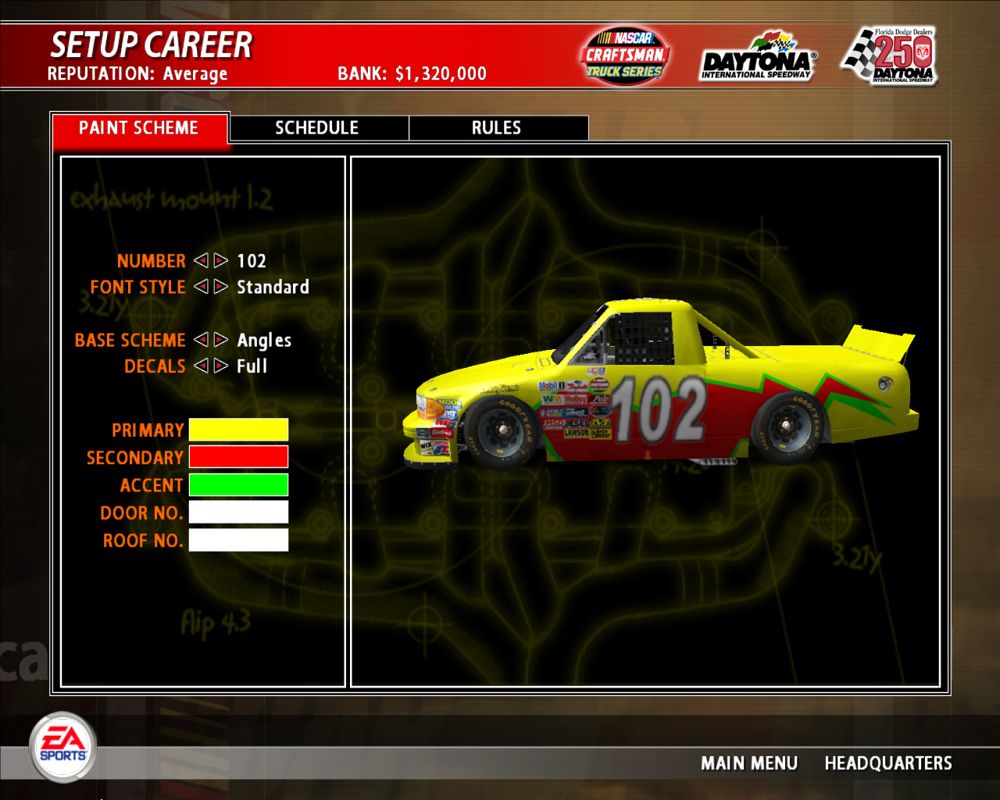 Screenshot of NASCAR SimRacing (Windows, 2005) - MobyGames